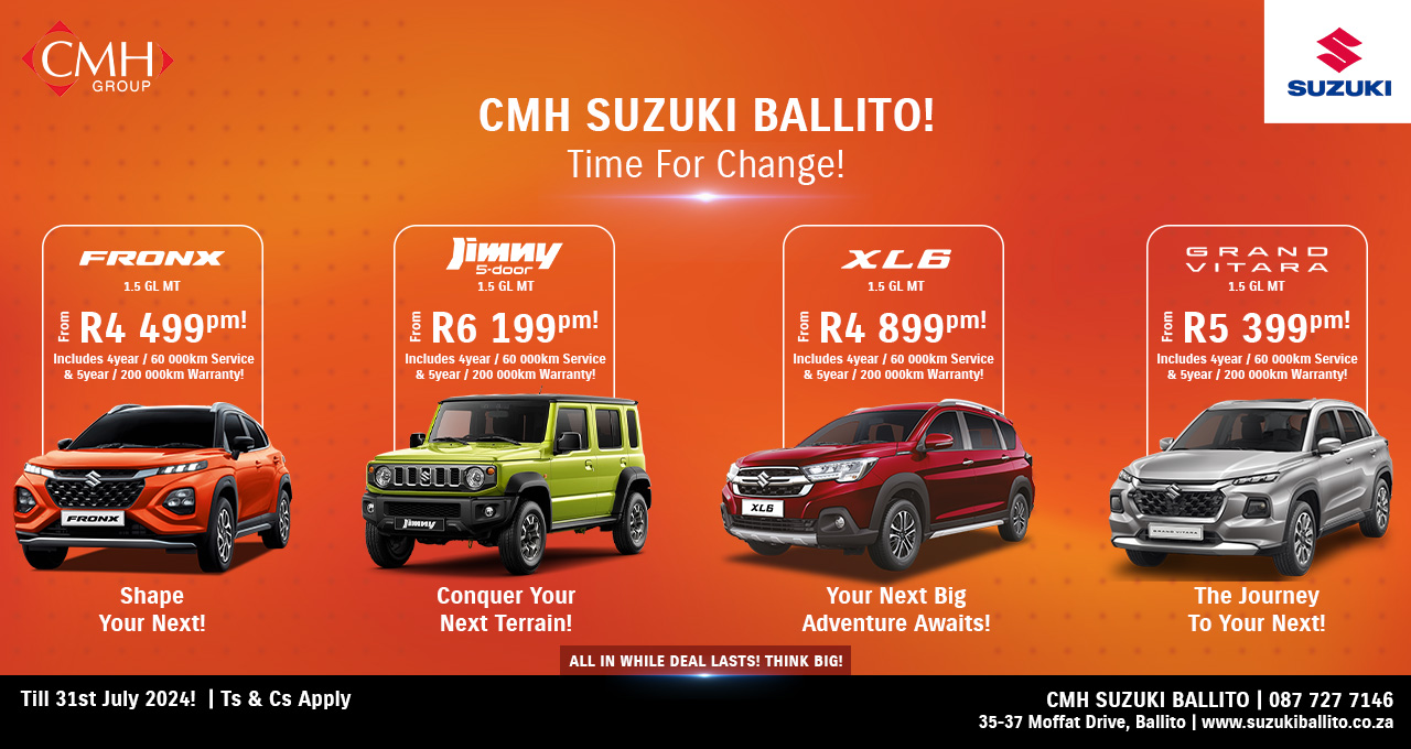 Welcome to CMH Suzuki Ballito | CMH Suzuki
